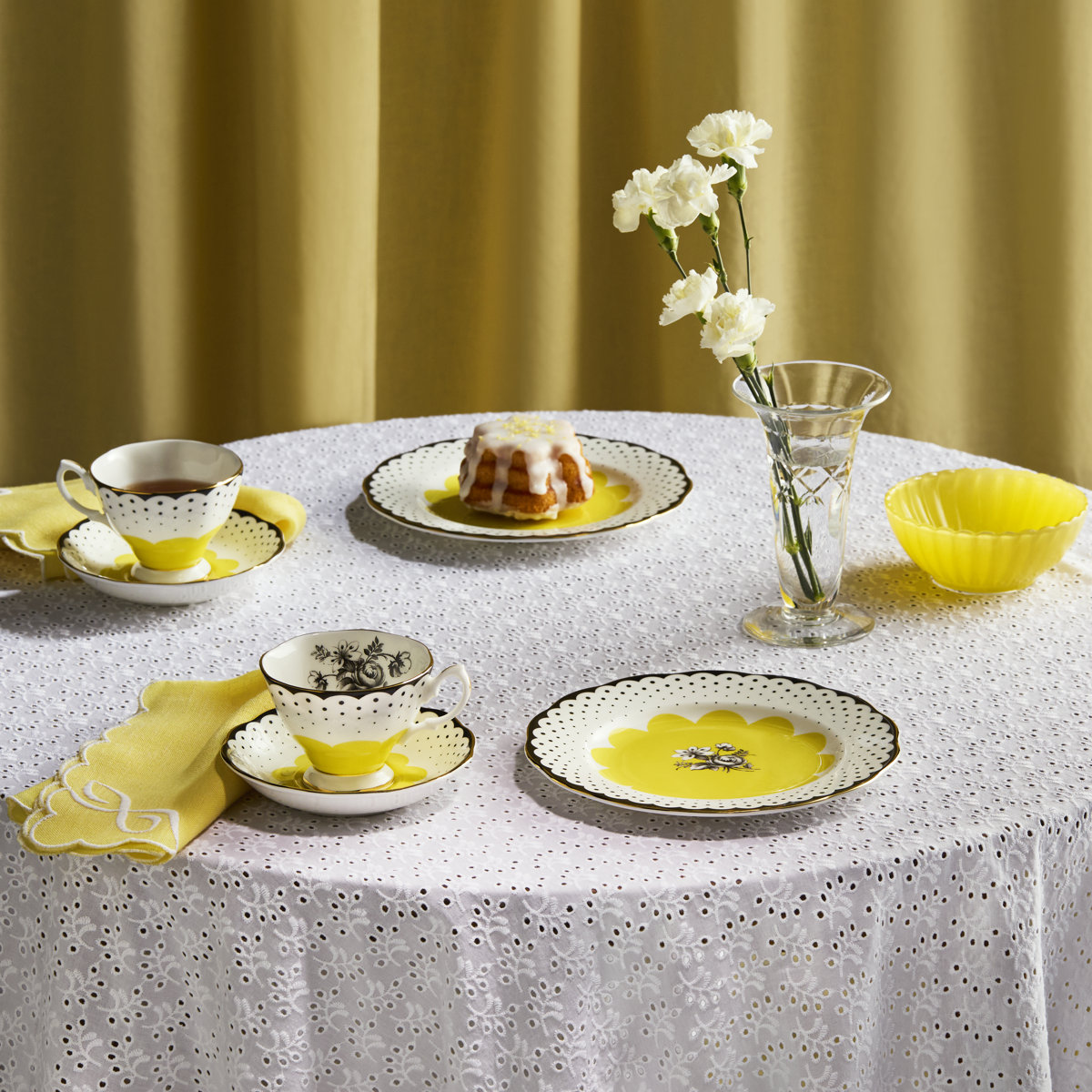 Royal Albert 100 Years Teacup, Saucer, Plate 20cm, 3 Piece Set, Wanda 1920 | Wayfair